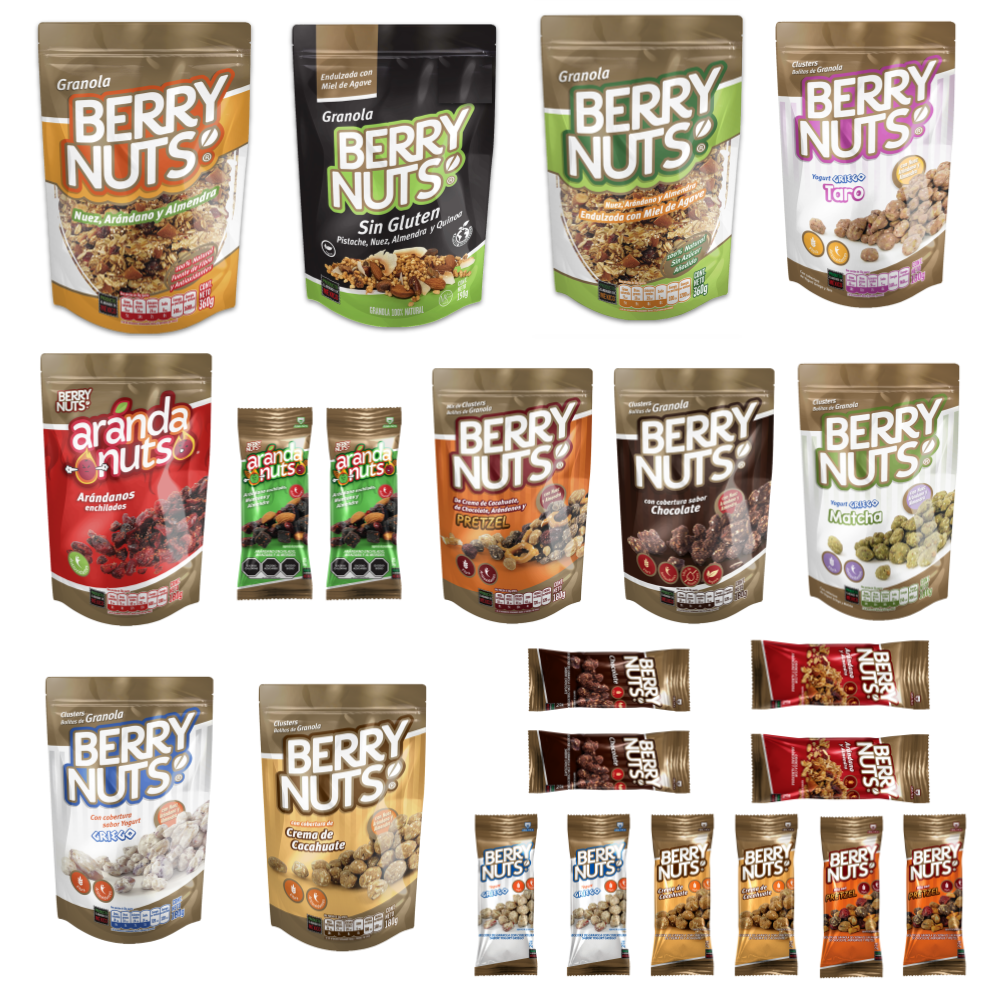 Clusters – Berry Nuts