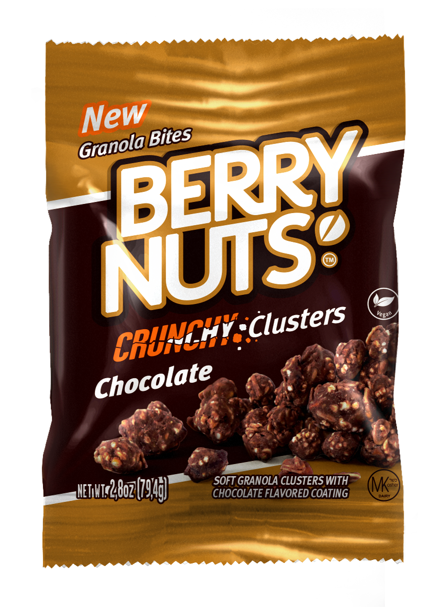 Berry Nuts® Crunchy Clusters® sabor Chocolate 75g