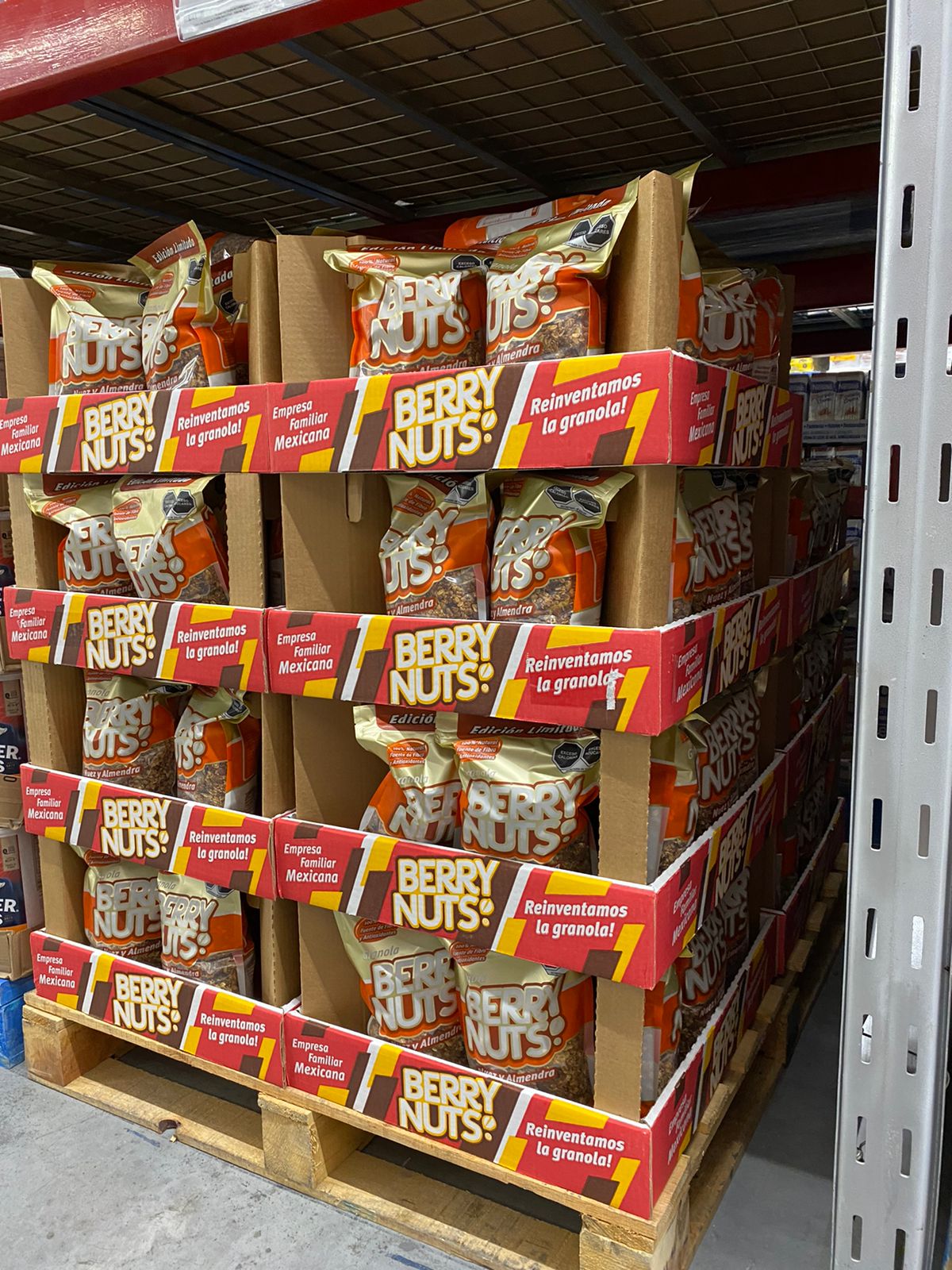 Mix de Granola, Nuez y Almendra de 1kg – Berry Nuts